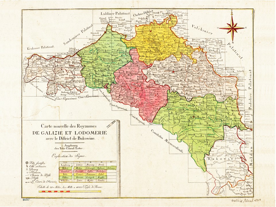 Historical Maps of Galicia (I): Borders Explained | Webinars | Gesher ...